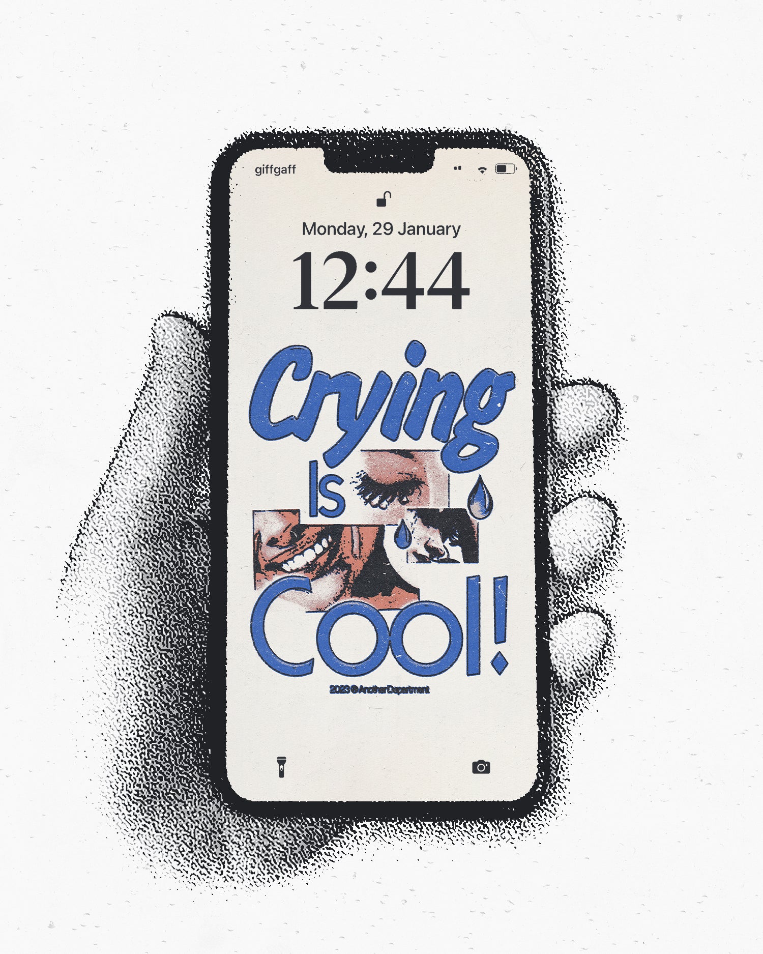 Crying Is Cool - Wallpaper – Another Department