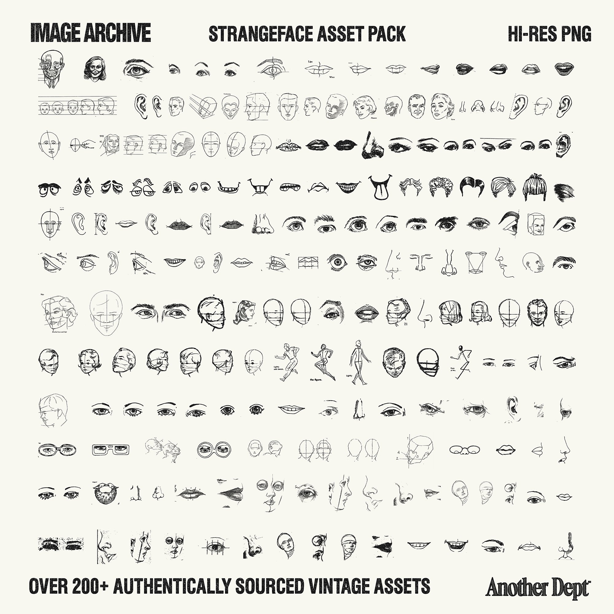 STRANGEFACE™ - 200+ Assets – Another Department