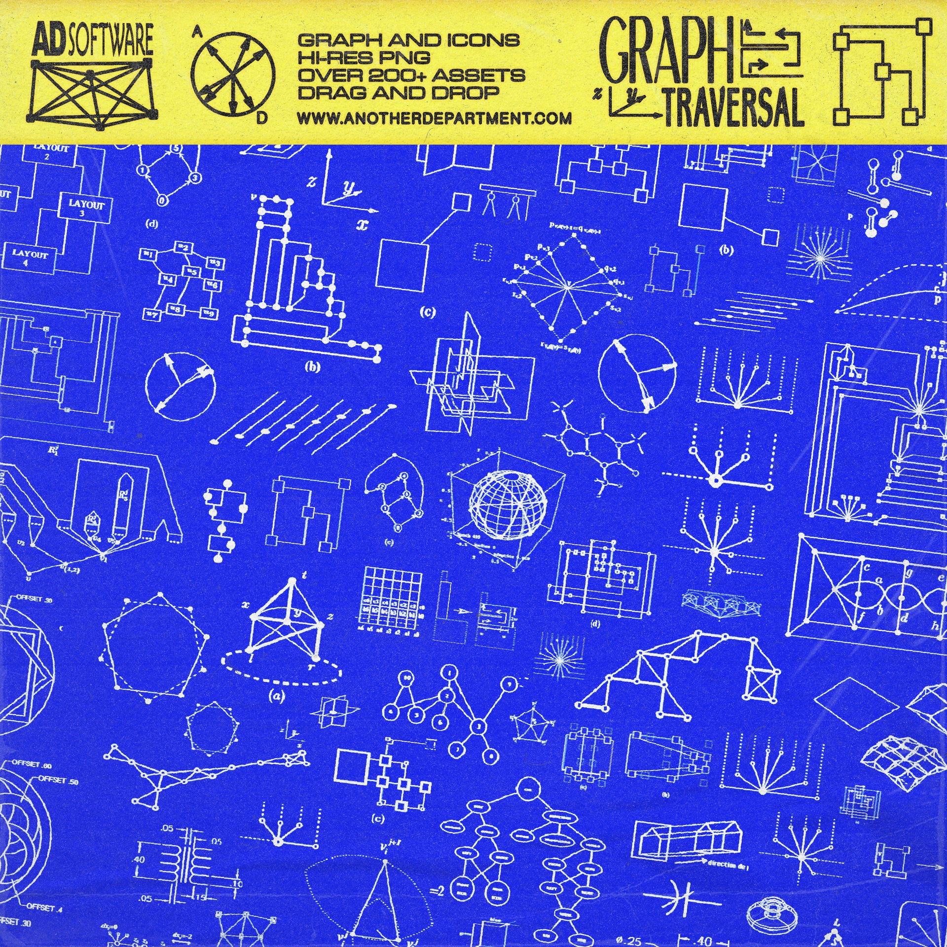 GRAPHS ASSET PACK - Over 200+ Graphics + Icons – Another Department