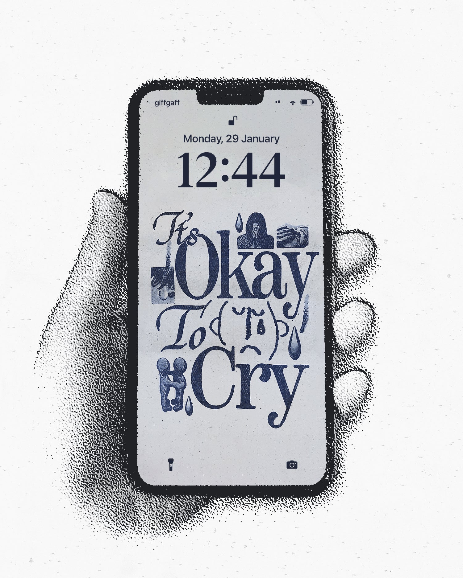 Okay Okay Tfios Wallpaper Cloudy Sky Affirmation Wallpaper